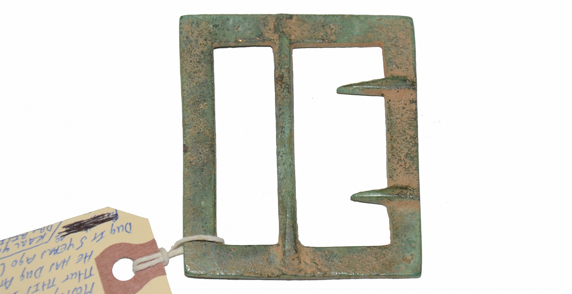 CONFEDERATE FRAME BUCKLE DUG NEAR ROCK CREEK IN SIGHT OF CULP’S HILL ...