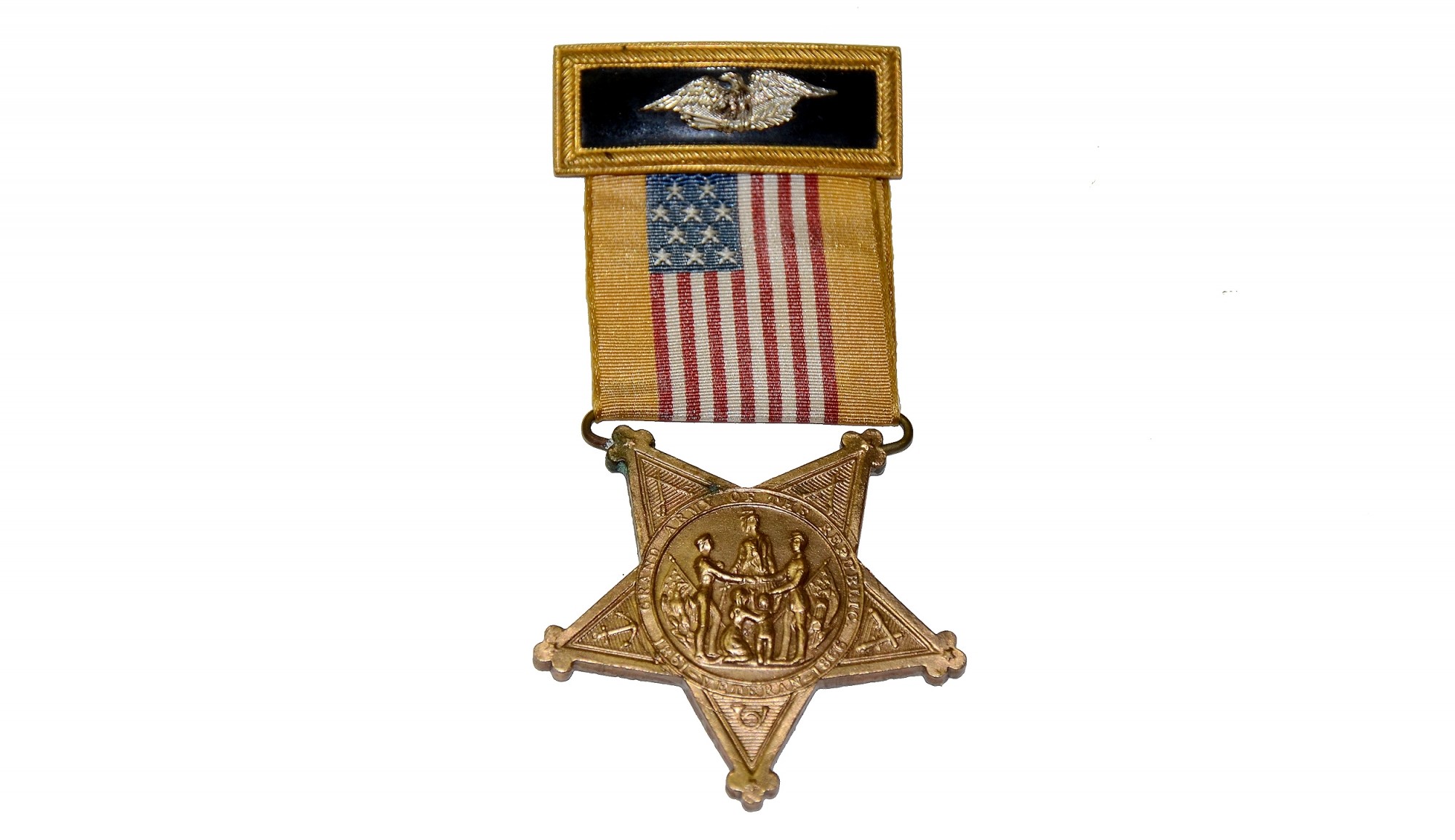 GAR NATIONAL OFFICER’S BADGE — Horse Soldier
