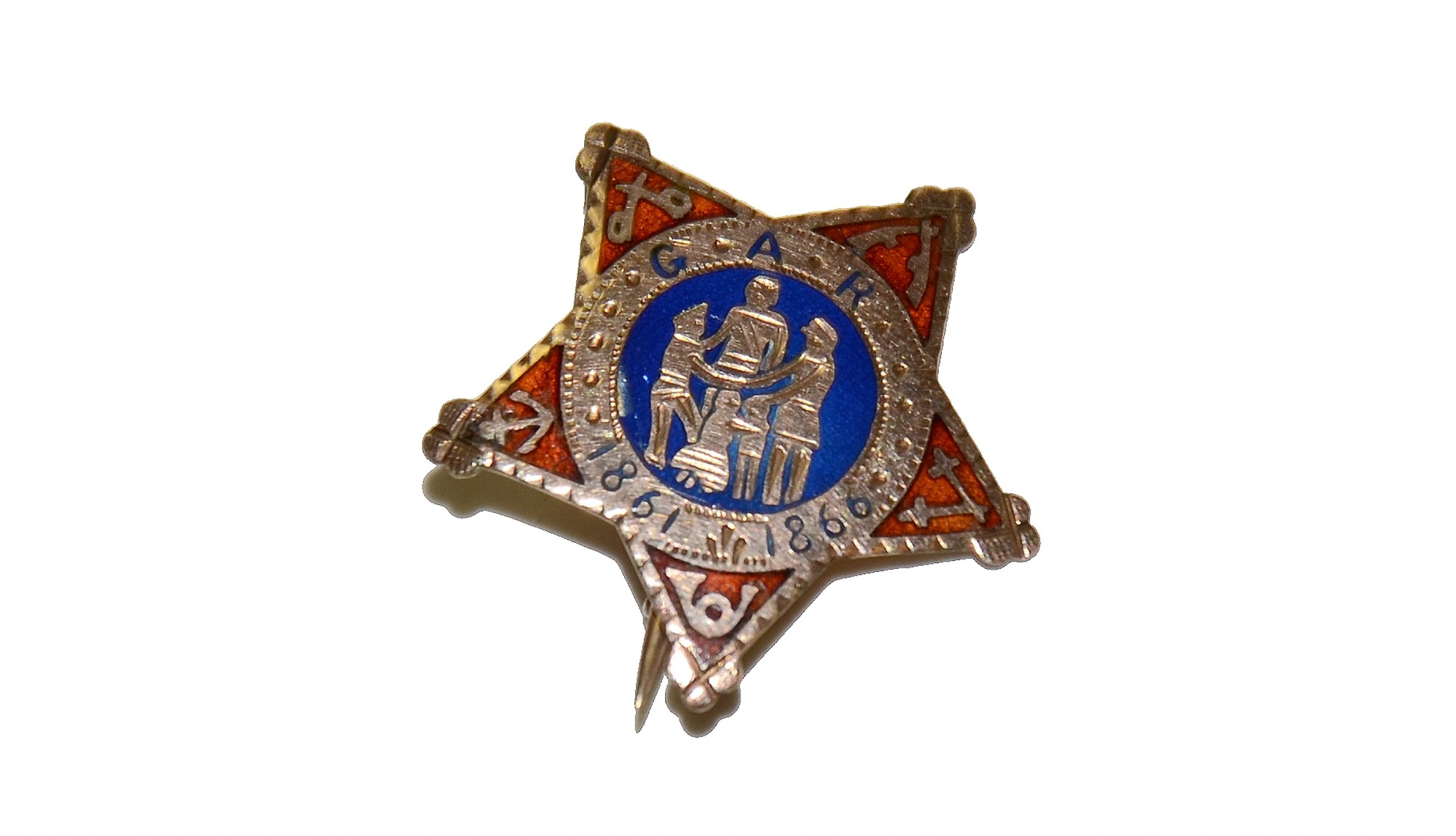 GAR MEMBERSHIP PIN — Horse Soldier