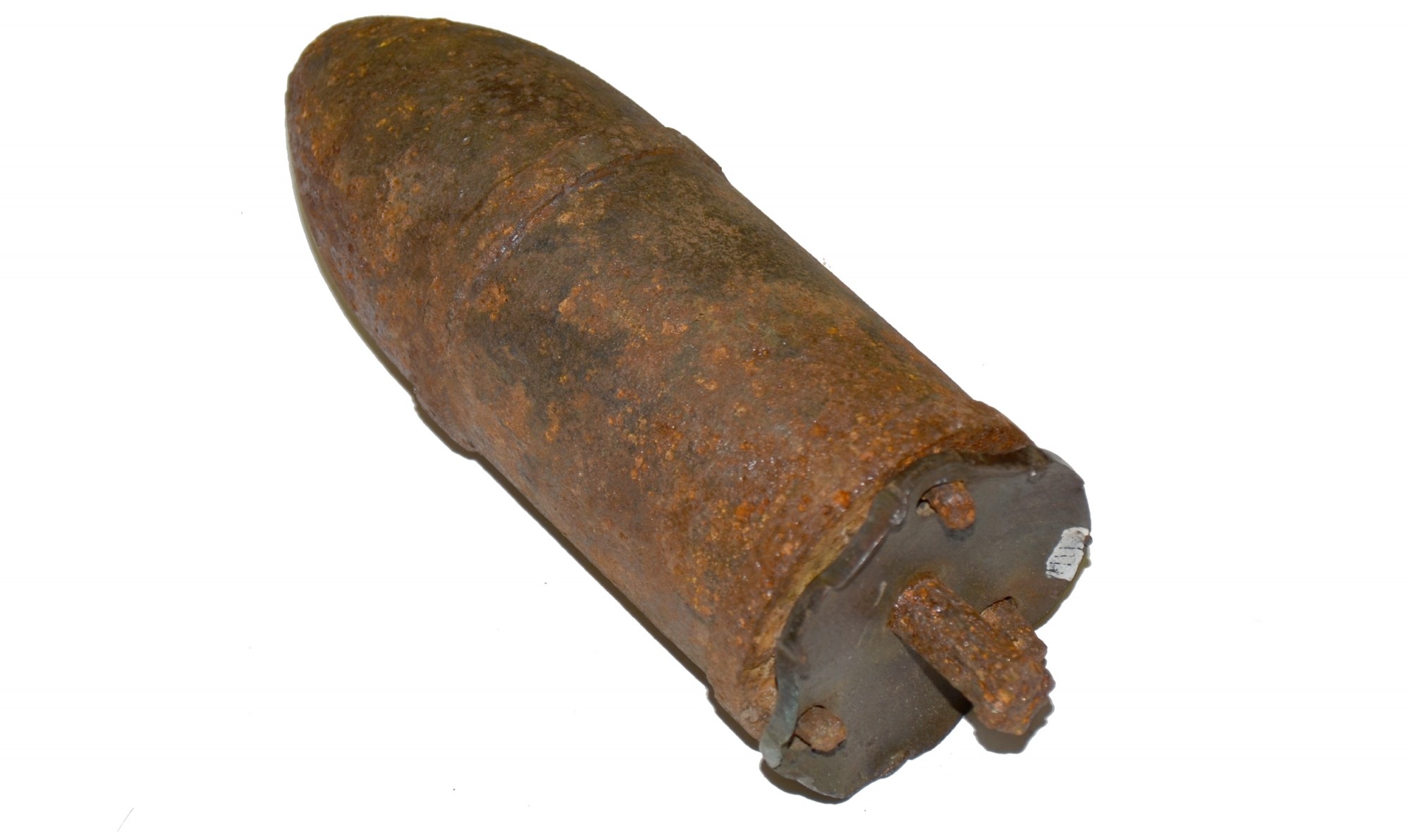 C.S. 3” BOURRELETED MULLANE TYPE-1 COMMON SHELL RECOVERED FROM THE ...