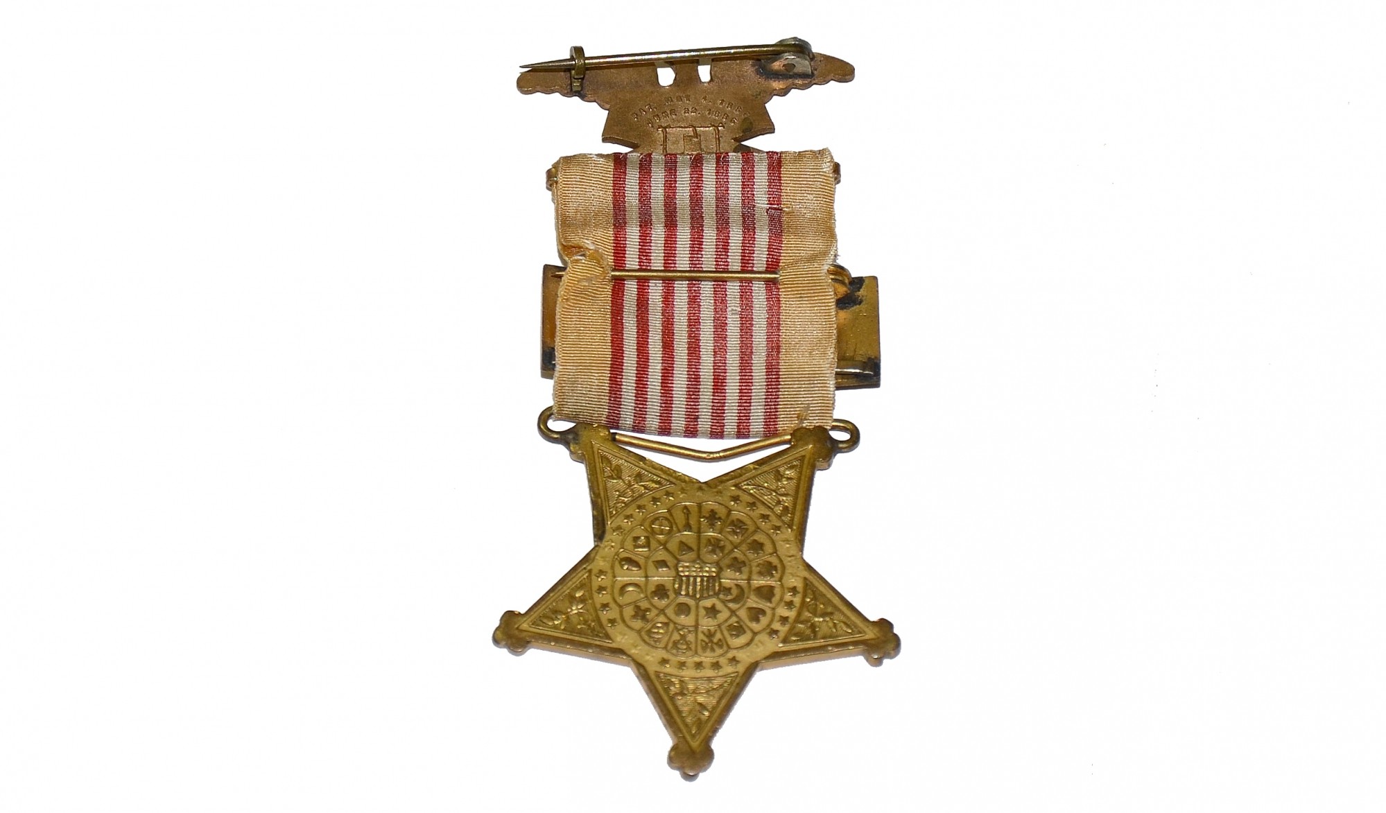 GAR PAST NATIONAL OFFICER’S BADGE — Horse Soldier