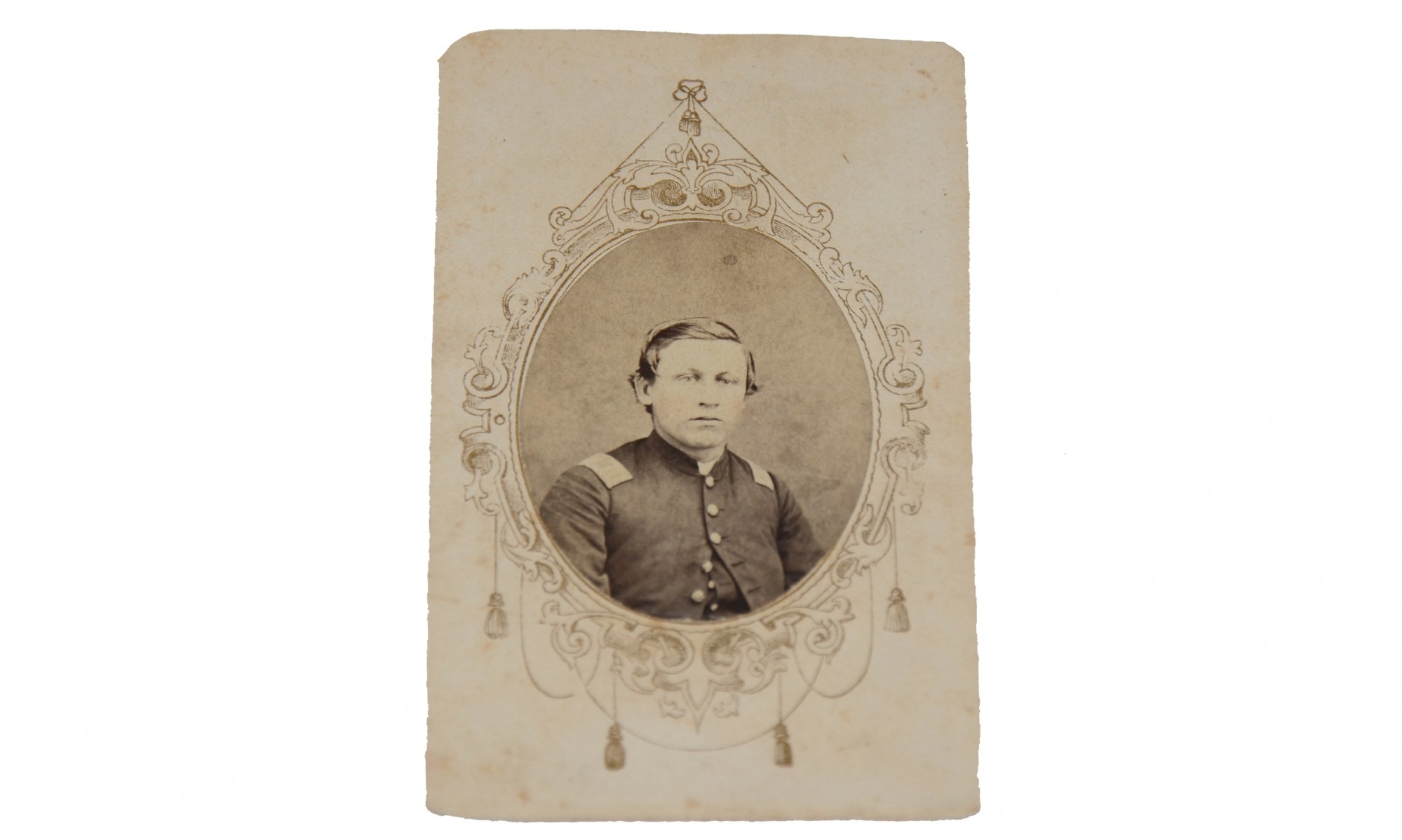 FRAMED MEMORIAL FOR CUMBERLAND VALLEY TROOP, COMPANY A, 20TH ...