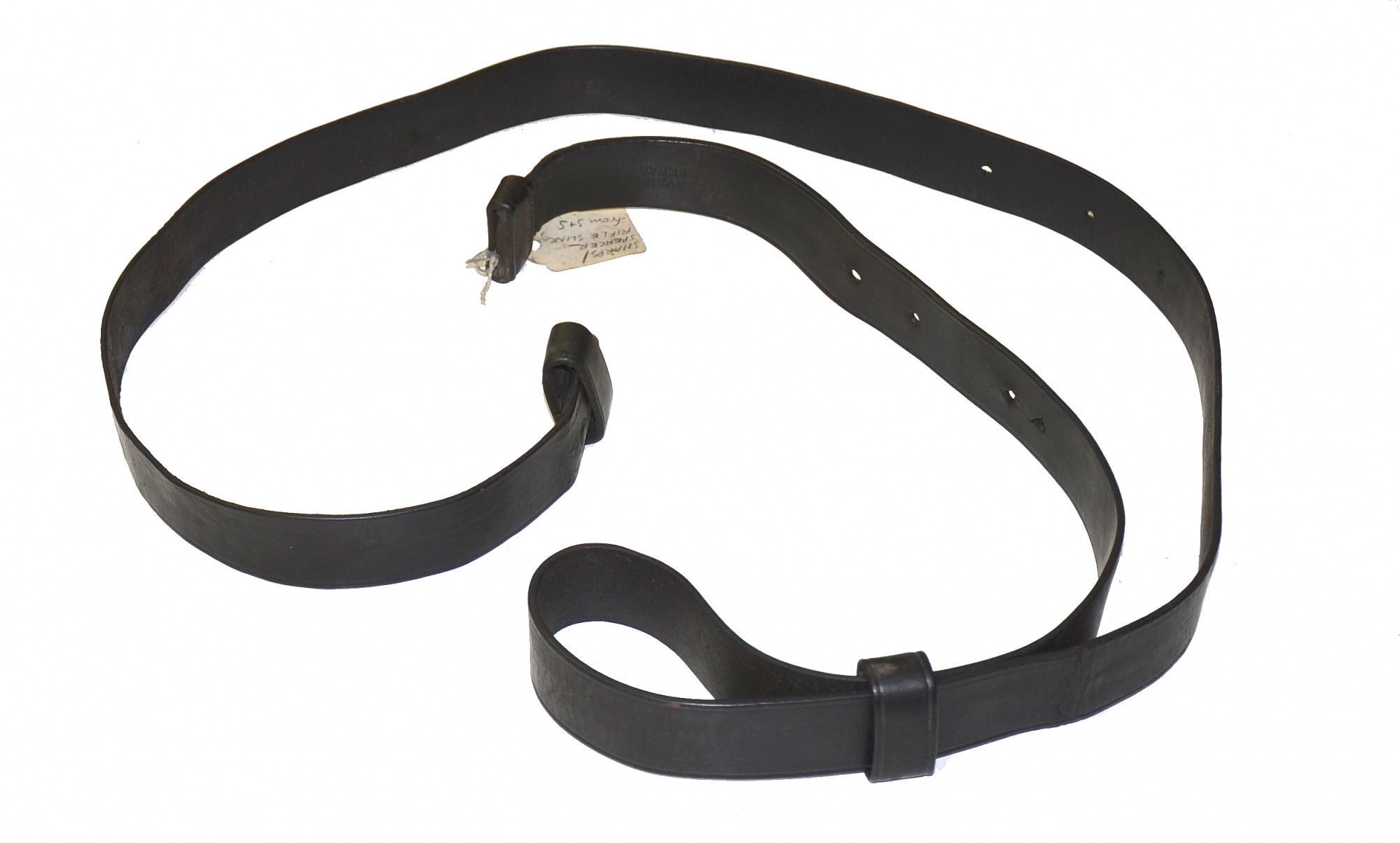 MAKER MARKED CIVIL WAR SLING FOR SPENCER OR SHARPS RIFLE — Horse Soldier