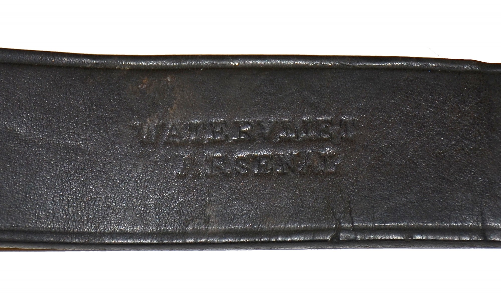 MAKER MARKED CIVIL WAR SLING FOR SPENCER OR SHARPS RIFLE — Horse Soldier