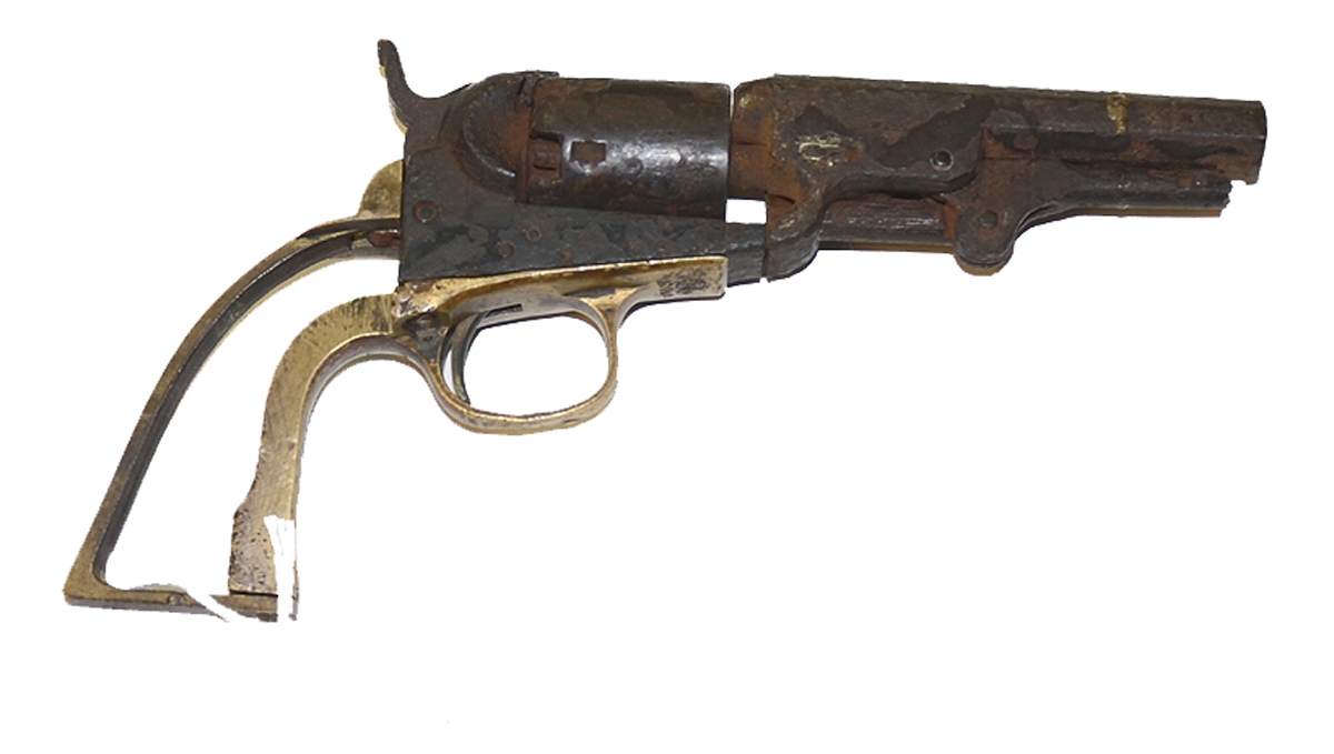 RELIC M1849 POCKET COLT REVOLVER FROM GETTYSBURG’S EAST CAVALRY FIELD ...