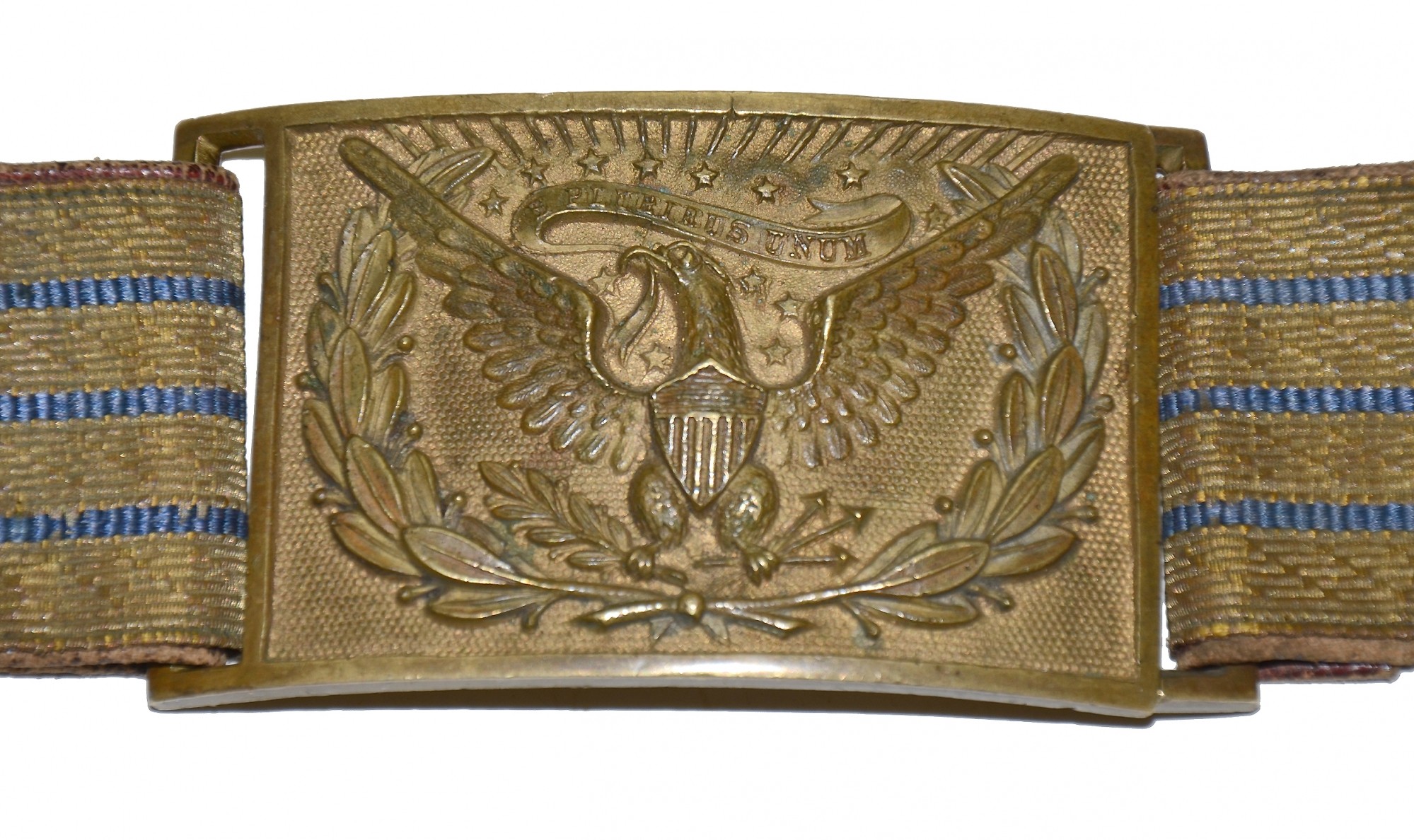 GENERAL OFFICER’S BELT WITH PLATE — Horse Soldier