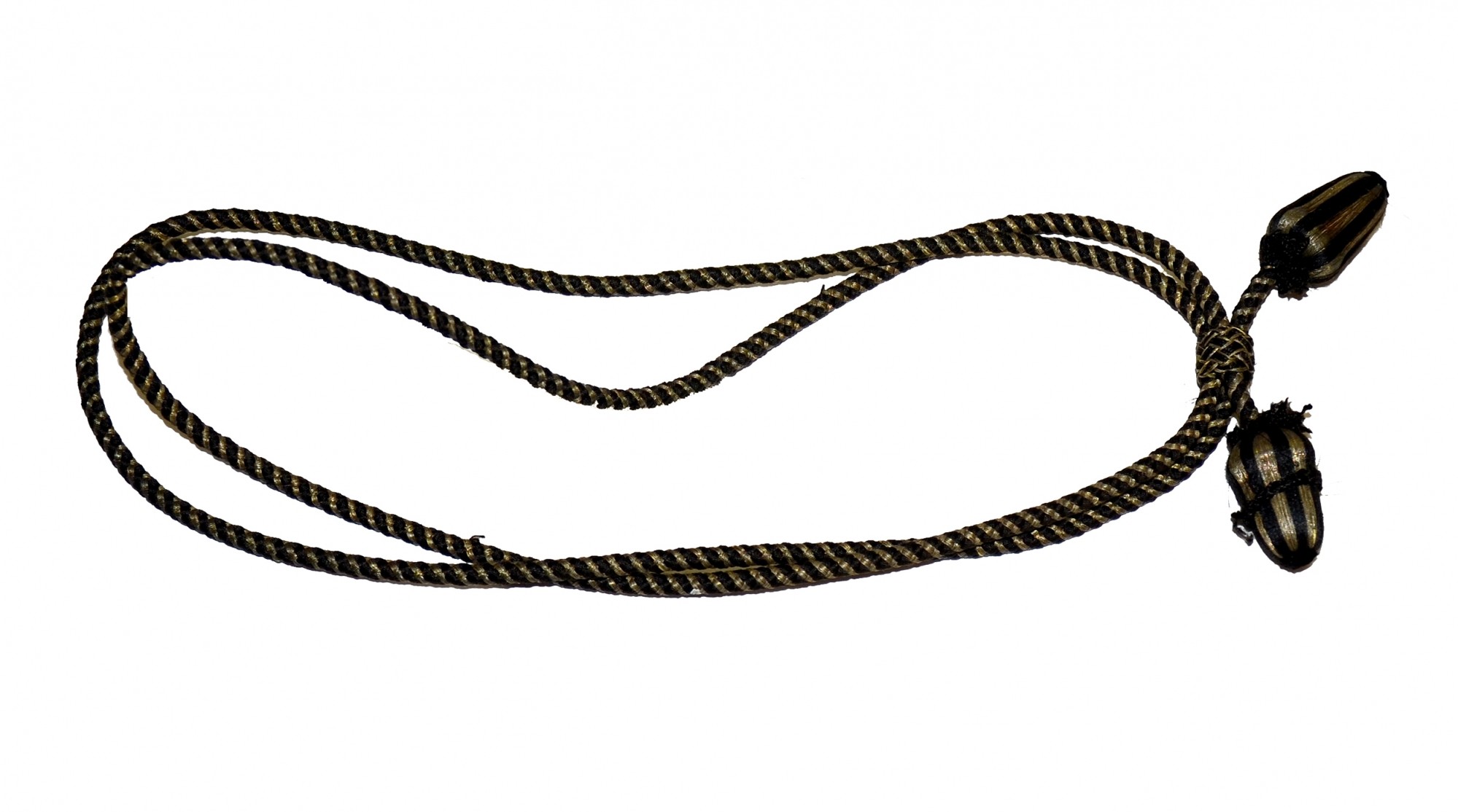 CIVIL WAR OFFICER’S CLOTH AND BULLION HAT CORD COMPLETE WITH ACORNS ...