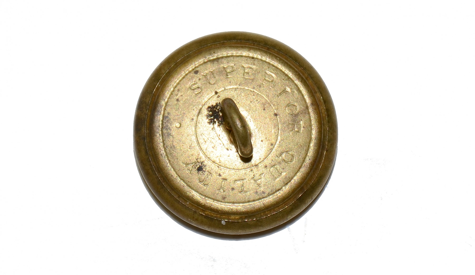 ENGLISH MADE CONFEDERATE GENERAL SERVICE BUTTON — Horse Soldier