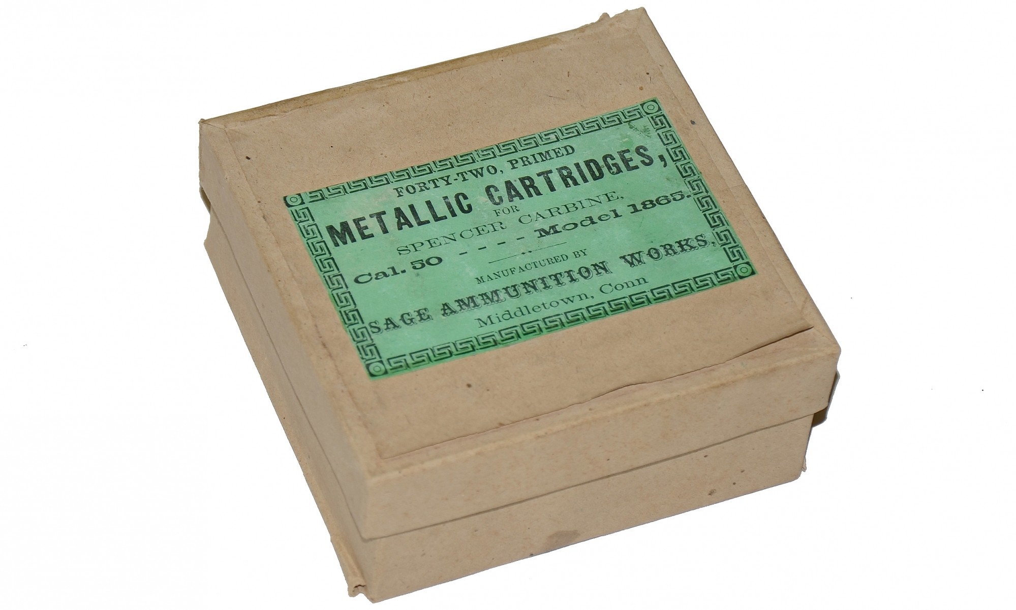 COMPLETE PACK OF MODEL 1865 SPENCER METALLIC CARTRIDGES — Horse Soldier