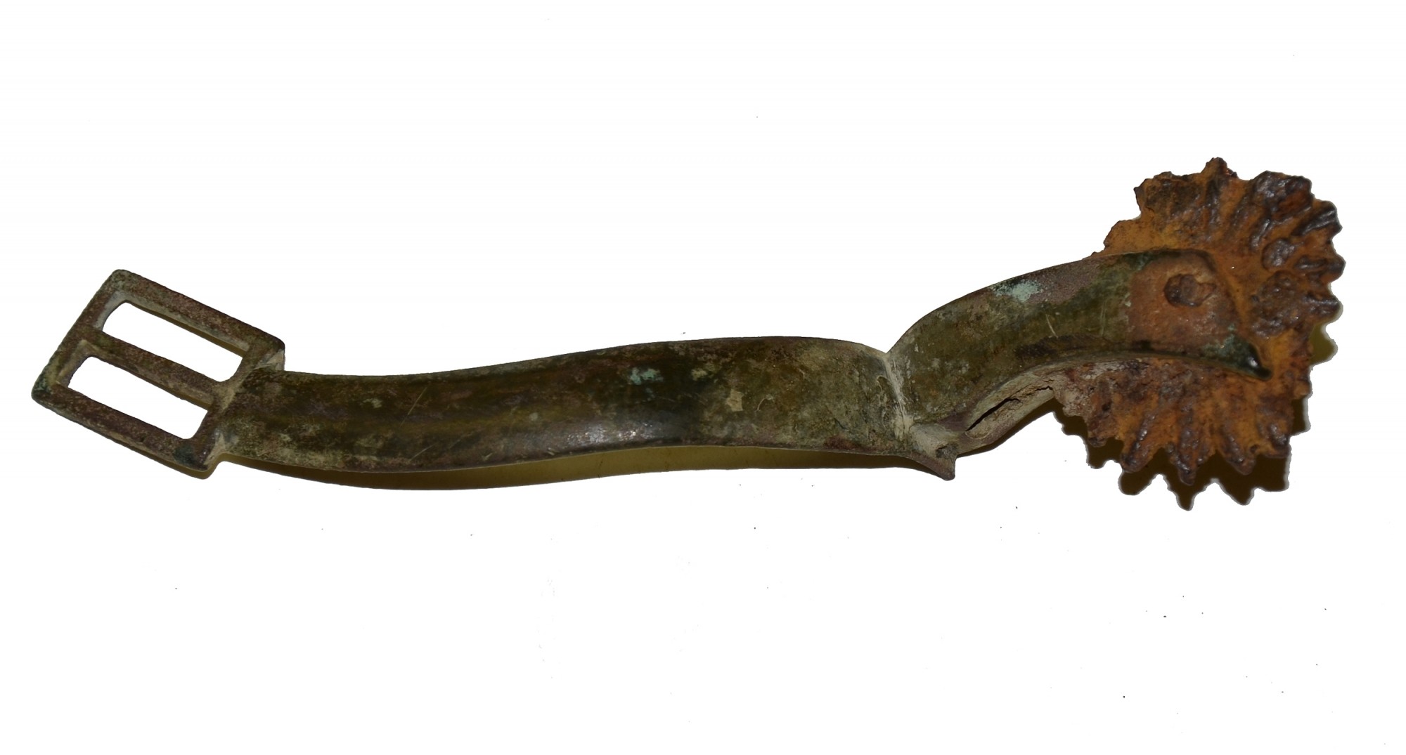 DUG PIECE OF CONFEDERATE SPUR — Horse Soldier