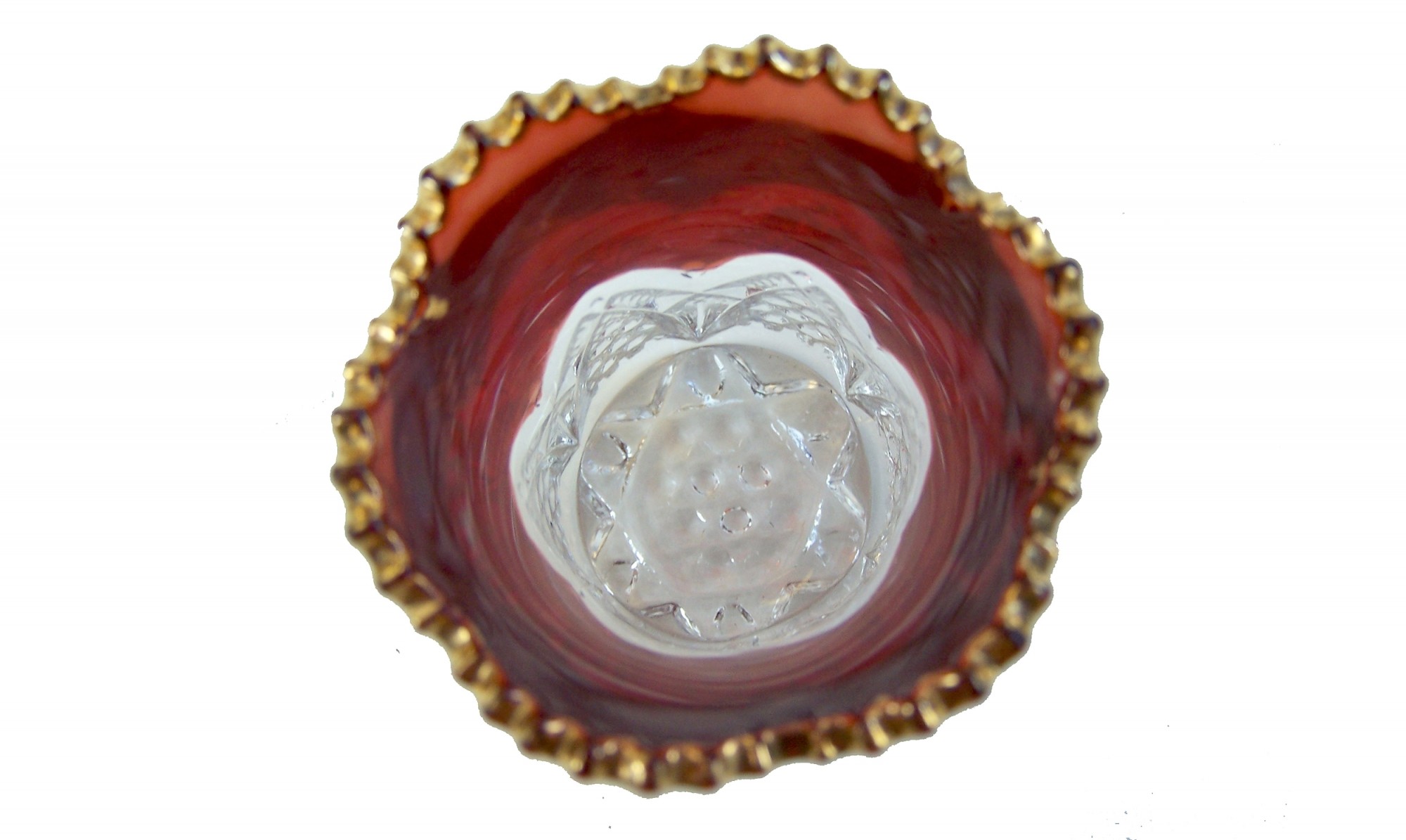 GETTYSBURG SOUVENIR RUBY SHOT GLASS — Horse Soldier