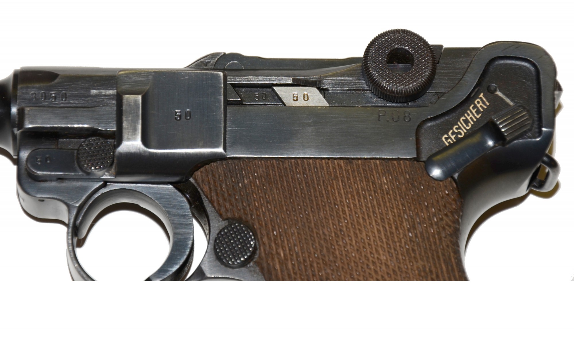 P.08 GERMAN DATED “byf” LUGER SERVICE PISTOL — Horse Soldier
