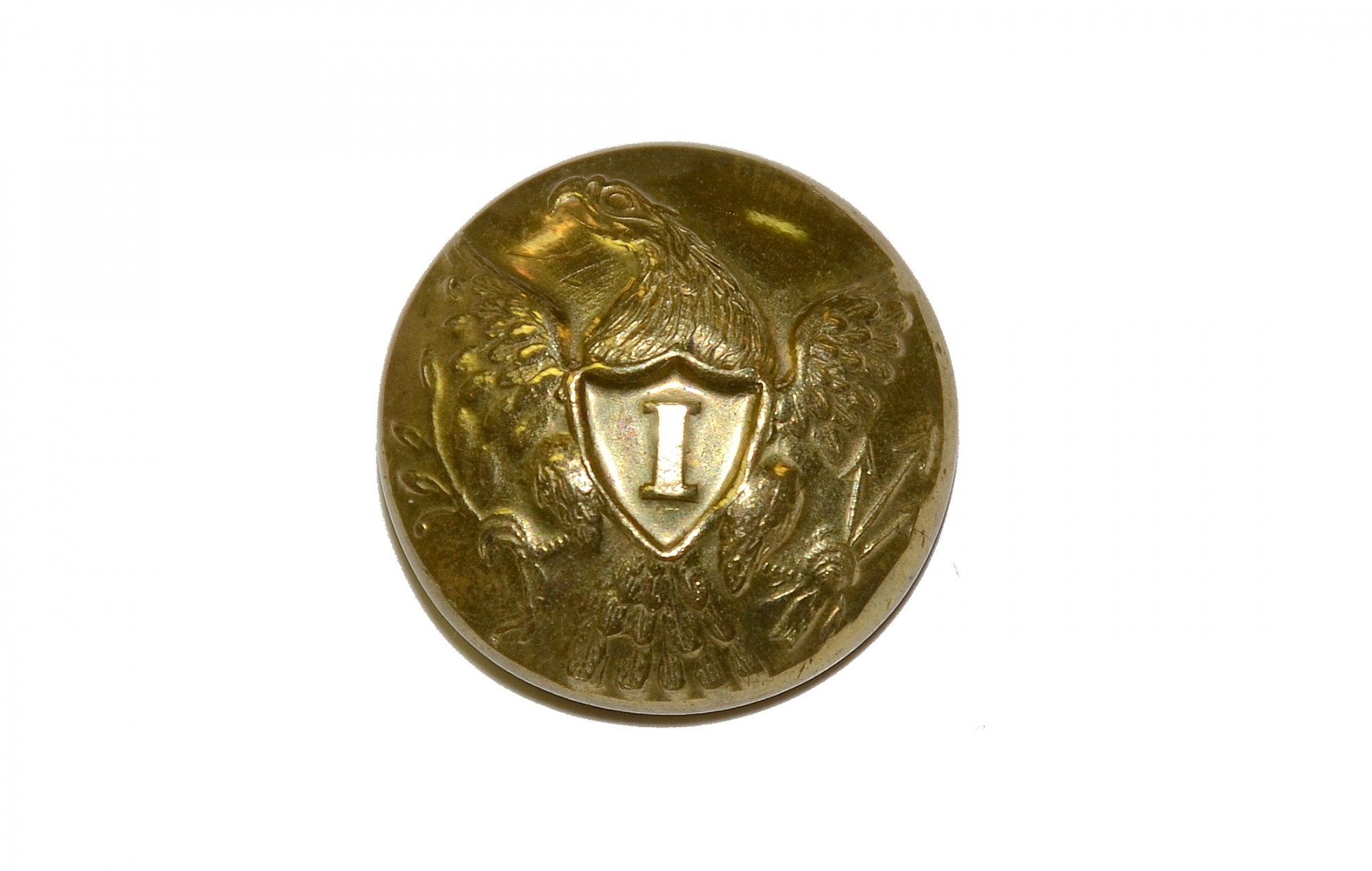 GENERAL SERVICE EAGLE “I” BUTTON — Horse Soldier