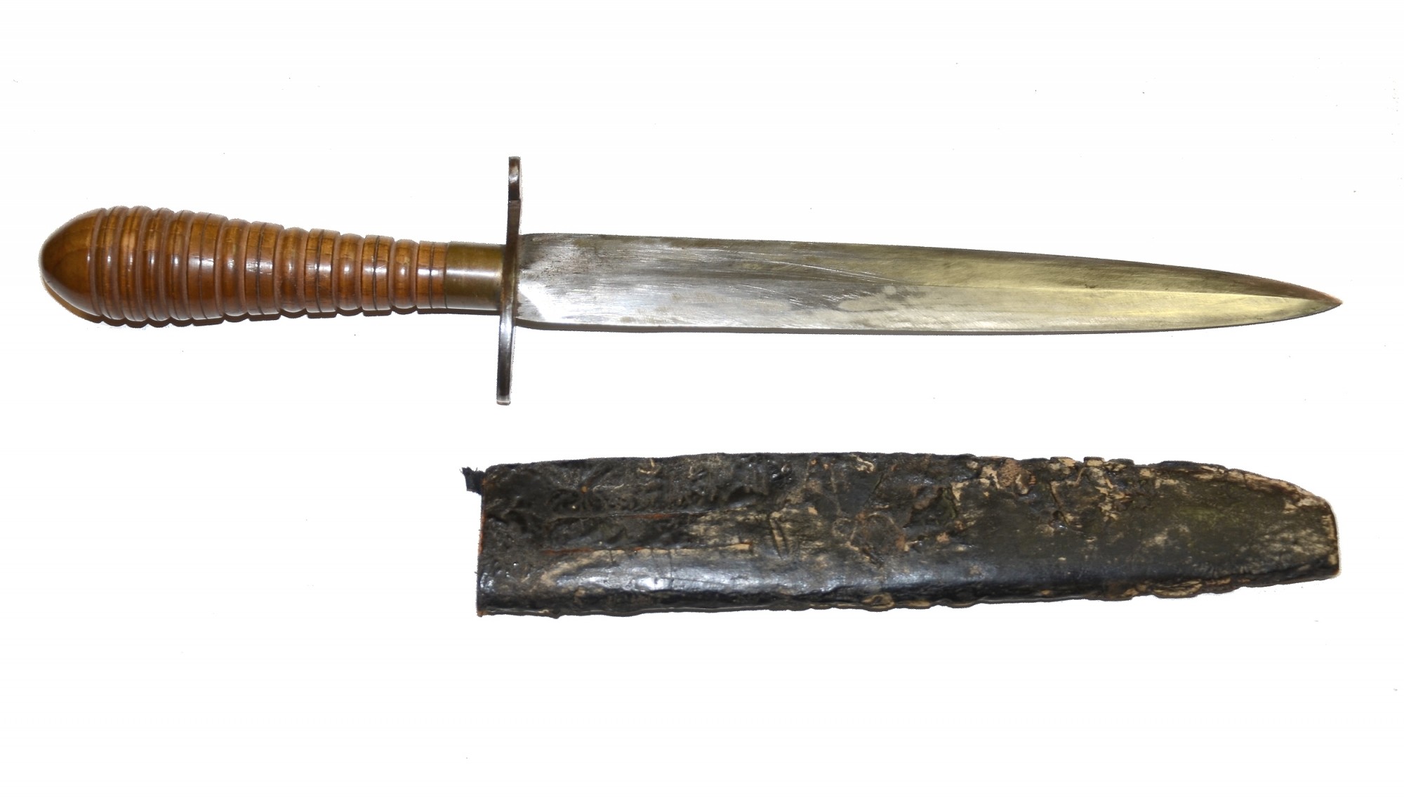 SIDE KNIFE WITH TARRED SHEATH — Horse Soldier