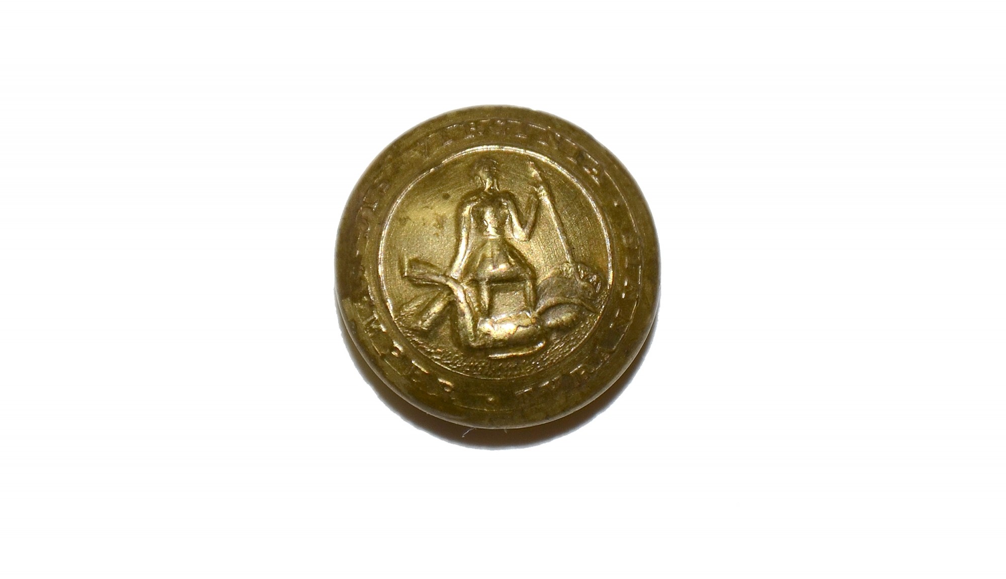 STATE OF VIRGINIA CUFF BUTTON — Horse Soldier
