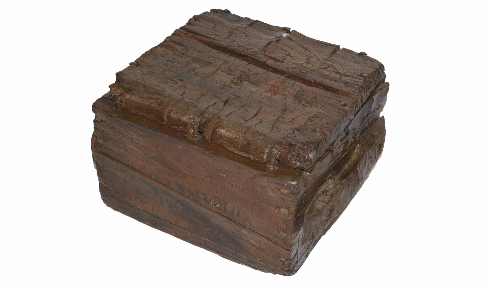 JAMES RIVER RECOVERED MUSKET BALL CRATE — Horse Soldier