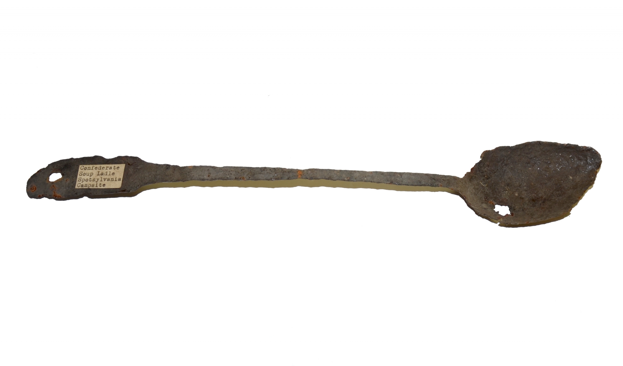 LARGE SPOON FOUND IN CONFEDERATE CAMP - SPOTSYLVANIA,VA — Horse Soldier