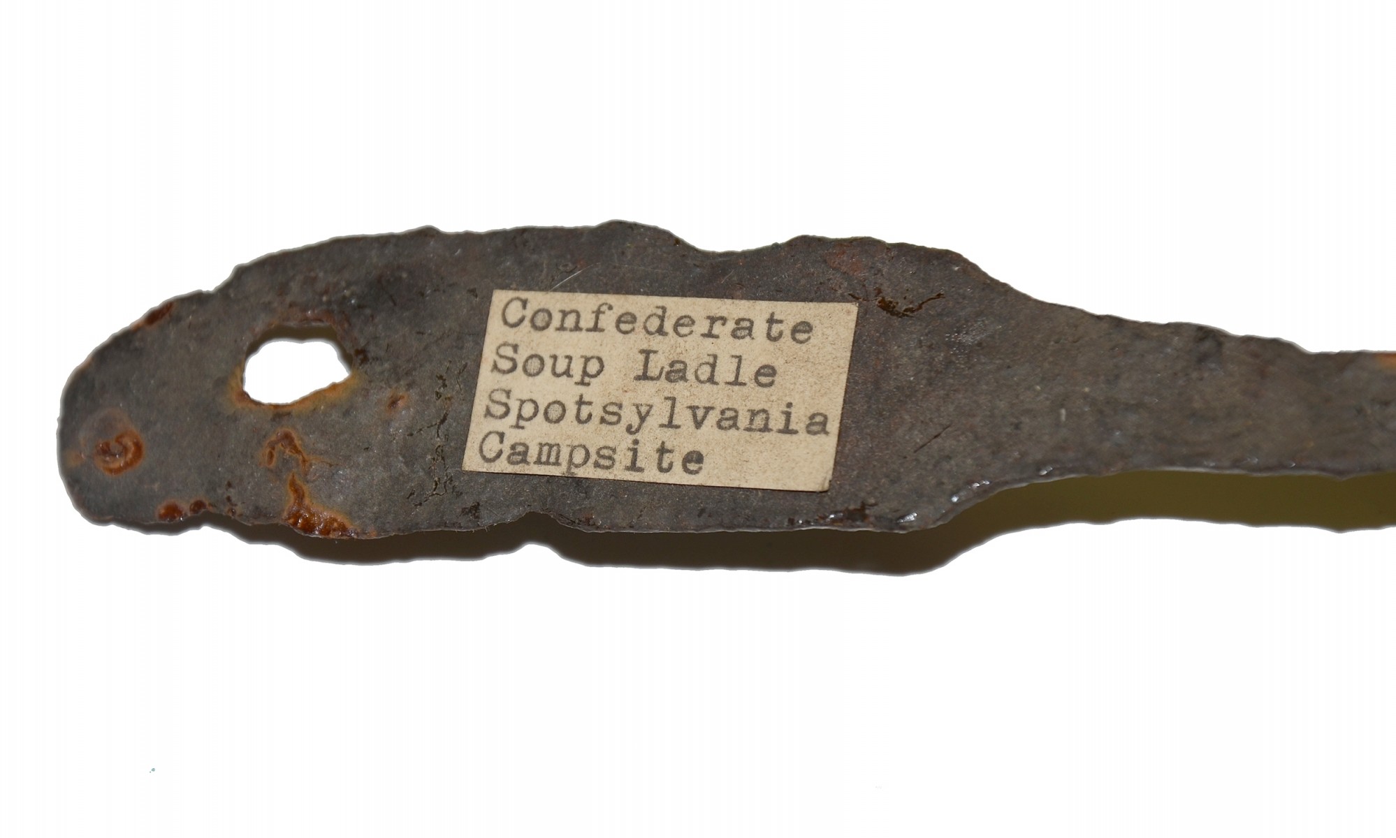 LARGE SPOON FOUND IN CONFEDERATE CAMP - SPOTSYLVANIA,VA — Horse Soldier