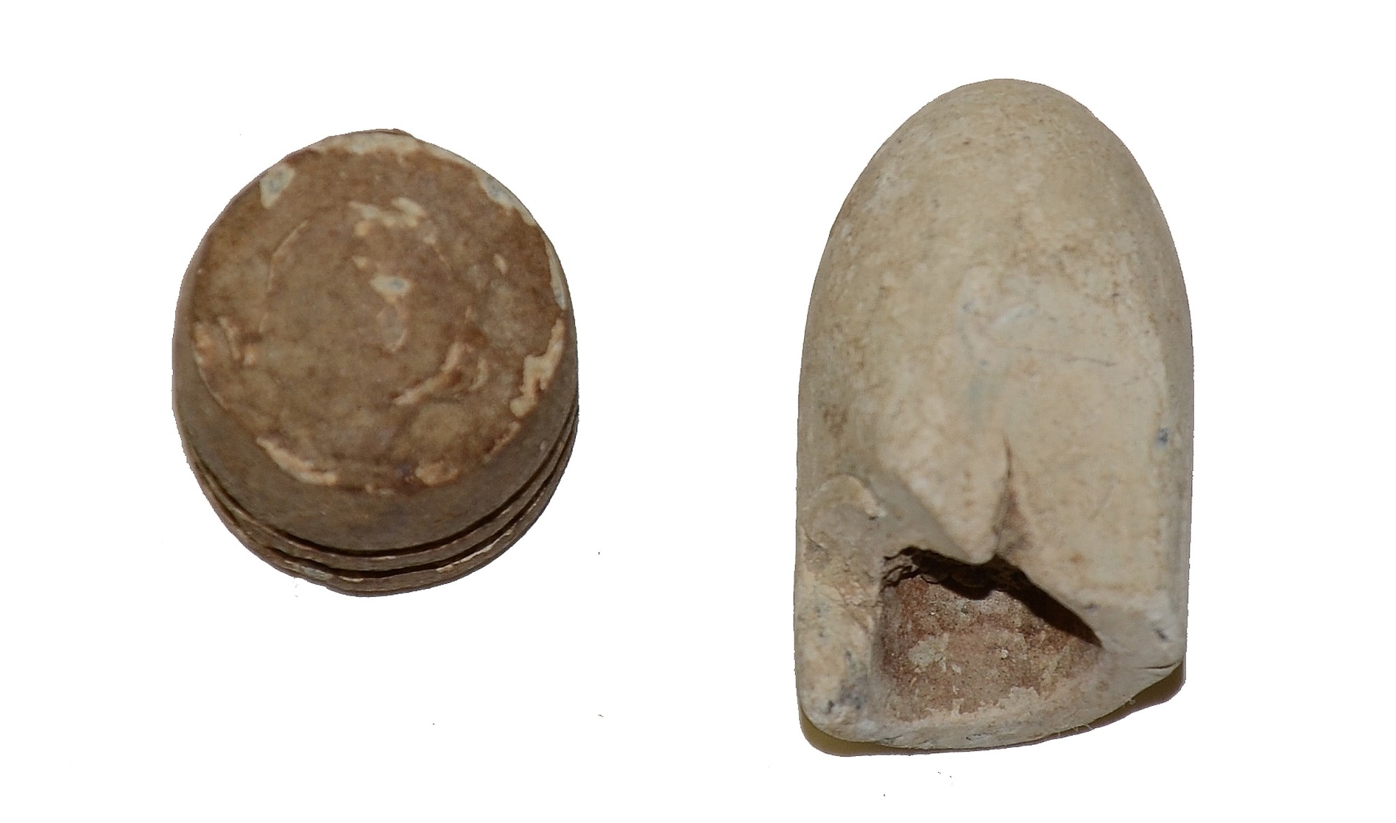 CARVED BULLETS RECOVERED FROM CS CAMPSITE IN FREDERICKSBURG, VA — Horse ...