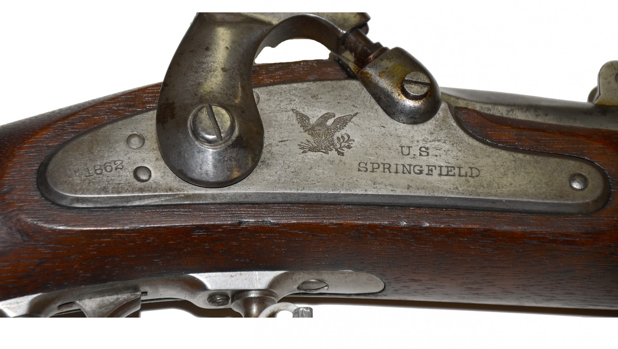 M1861 SPRINGFIELD MUSKET, LOCKPLATE DATED “1862” — Horse Soldier