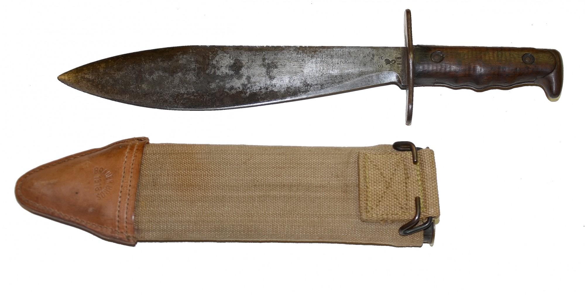 SPRINGFIELD ARMORY MODEL 1910 BOLO KNIFE WITH SCABBARD — Horse Soldier