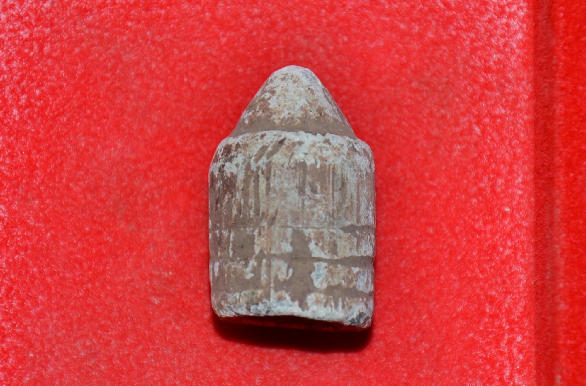 FIRED US .58 CAL. MINIE BALL WITH RAMROD MARKS - GETTYSBURG — Horse Soldier