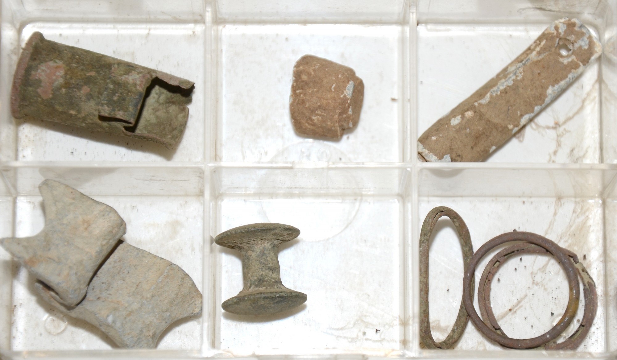 MISCELLANEOUS RELIC ITEMS RECOVERED AT WINTER CAMP SITES IN ...