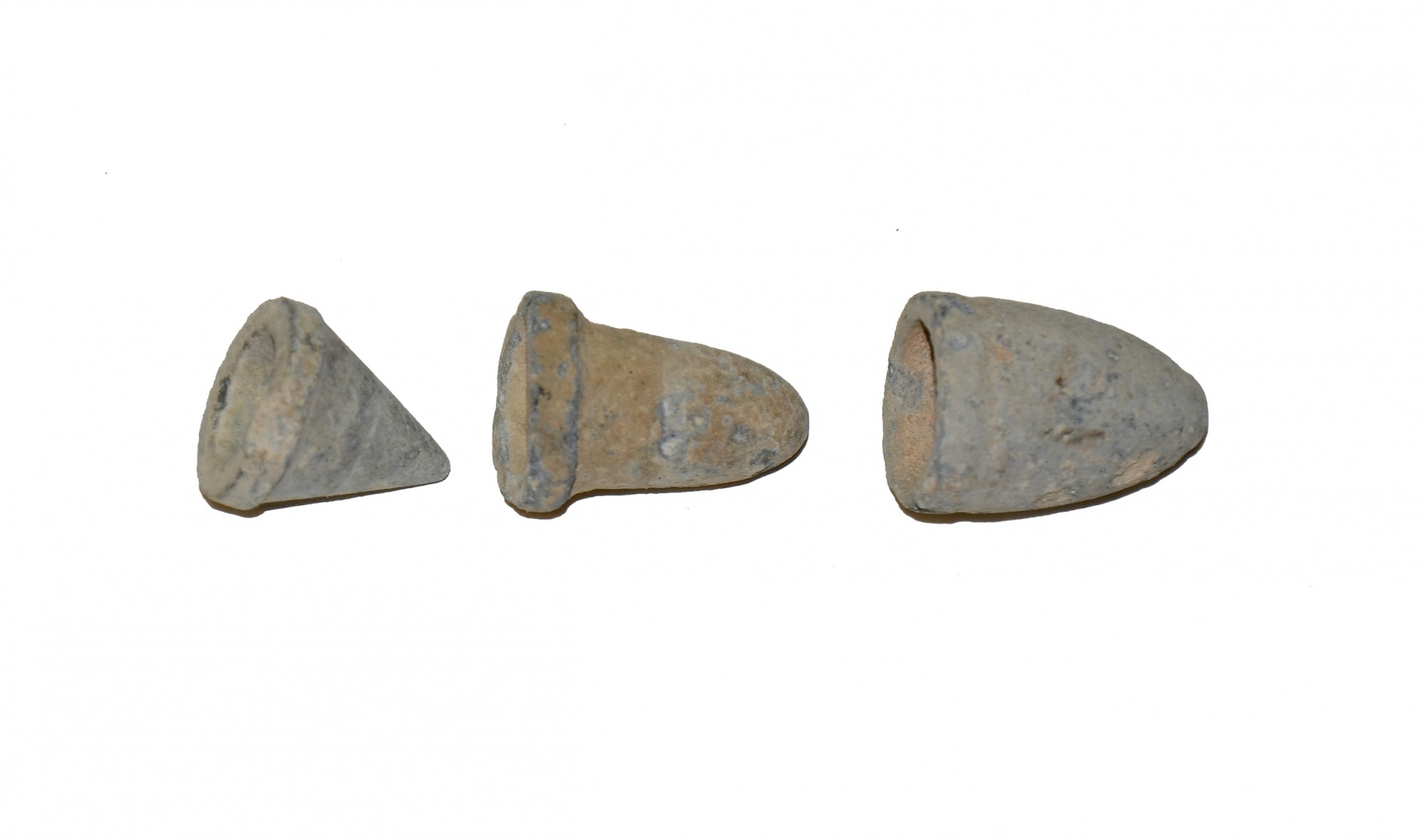 3 PIECE SHALER BULLET DUG IN 1963 — Horse Soldier