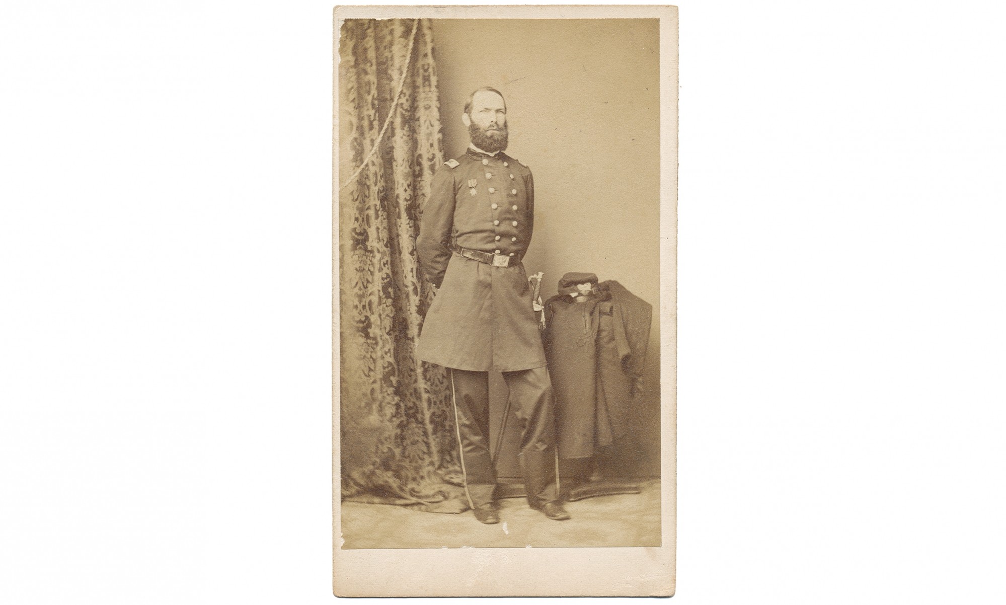 CDV OF LIEUTENANT COLONEL JULIUS PETER GARESCHE - KILLED AT STONES ...
