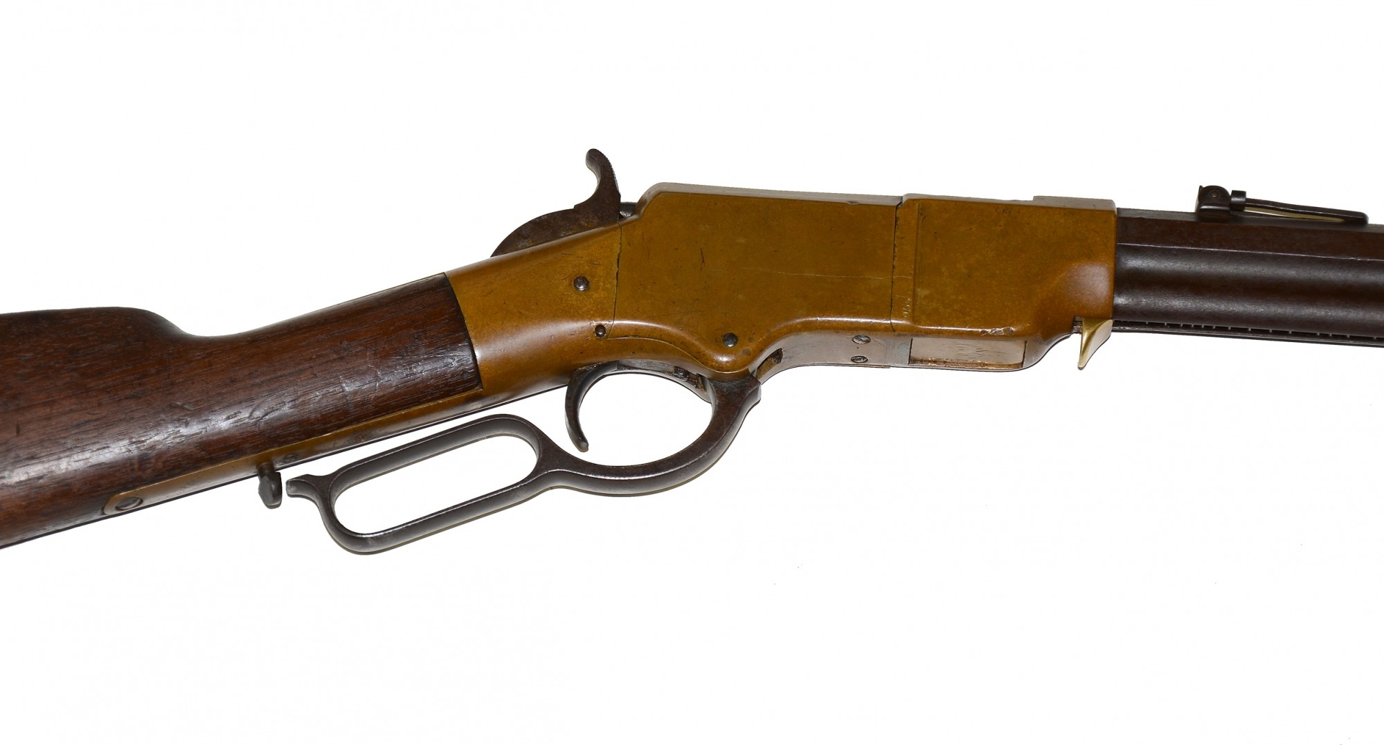 CIVIL WAR, BRASS FRAME HENRY RIFLE — Horse Soldier