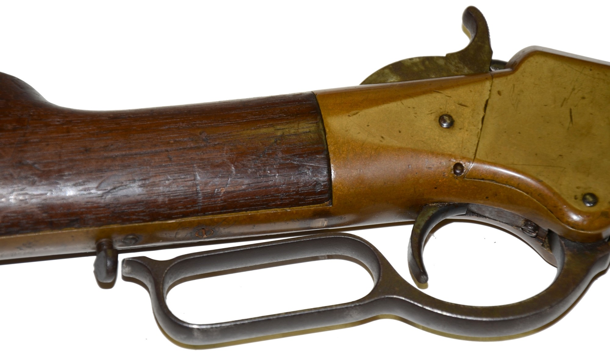 CIVIL WAR, BRASS FRAME HENRY RIFLE — Horse Soldier