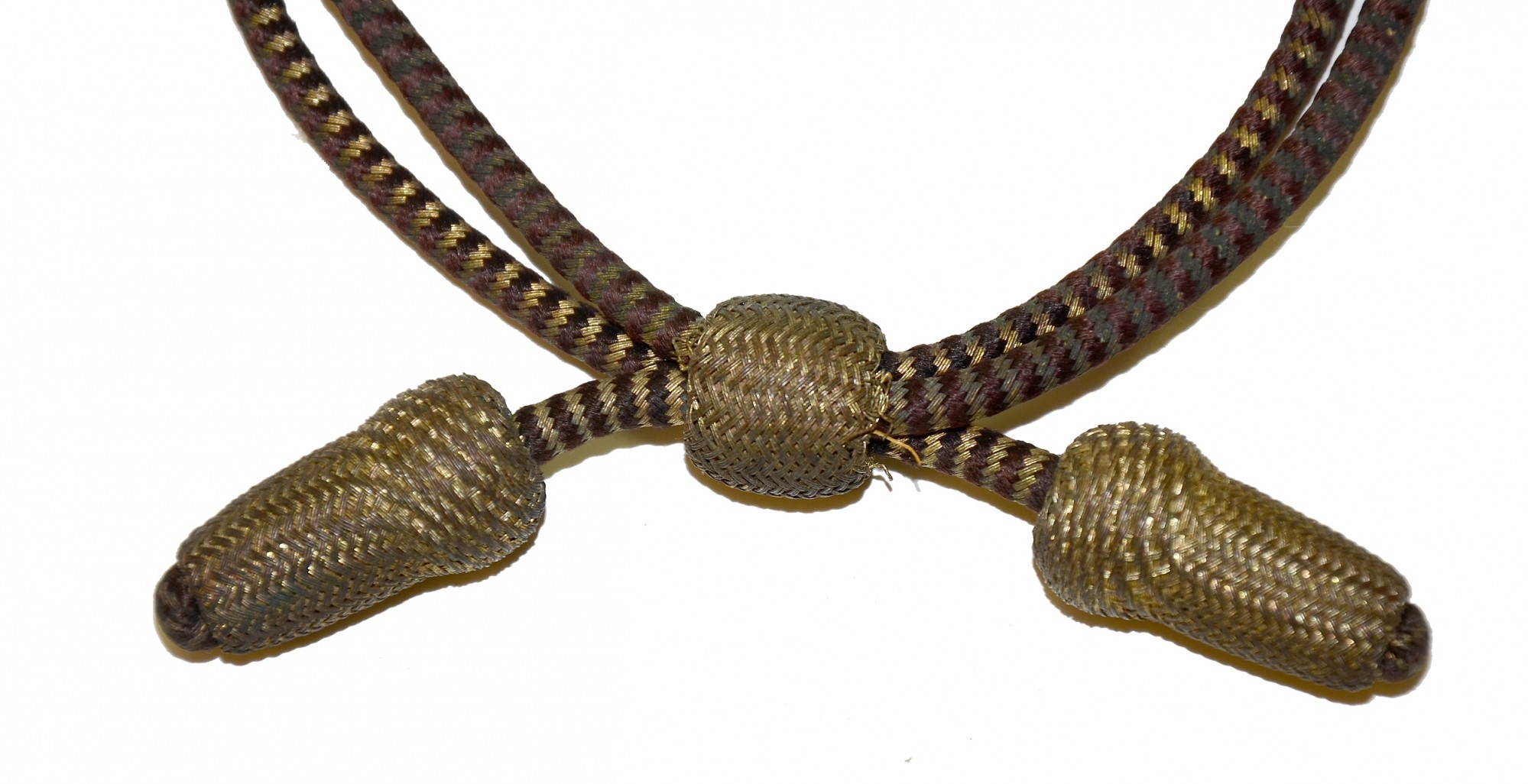 FINE, GOLD BULLION CIVIL WAR OFFICER’S HAT CORD COMPLETE WITH ACORNS ...
