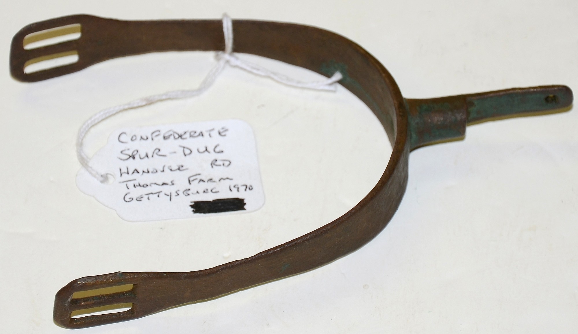 CS SPUR DUG IN GETTYSBURG — Horse Soldier