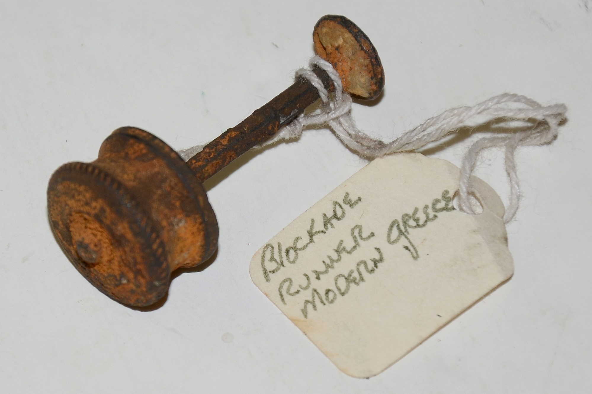 ENFIELD MUSKET TOMPION FROM THE BLOCKADE RUNNER MODERN GREECE — Horse ...