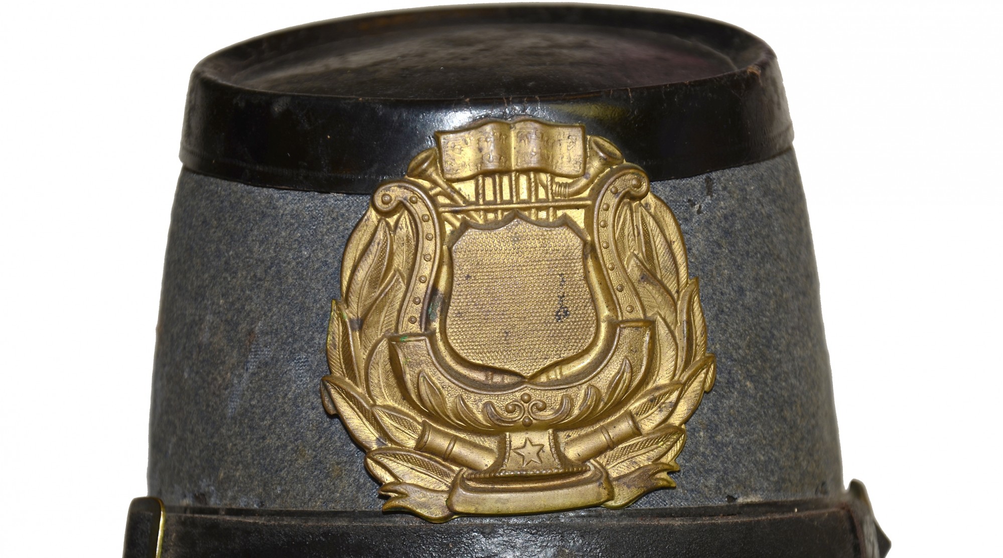 1870’S TO 1880’S MILITARY BAND SHAKO — Horse Soldier