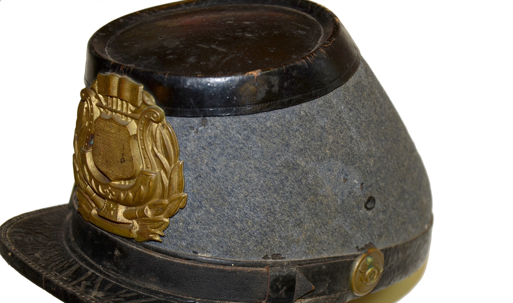 1870’S TO 1880’S MILITARY BAND SHAKO — Horse Soldier