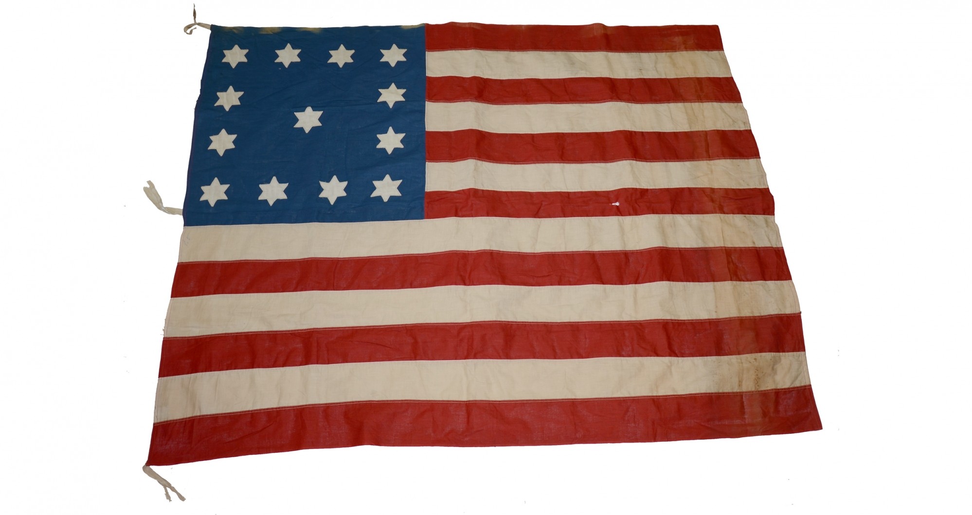 13 STAR UNITED STATES FLAG MADE FOR THE 1876 CENTENNIAL — Horse Soldier