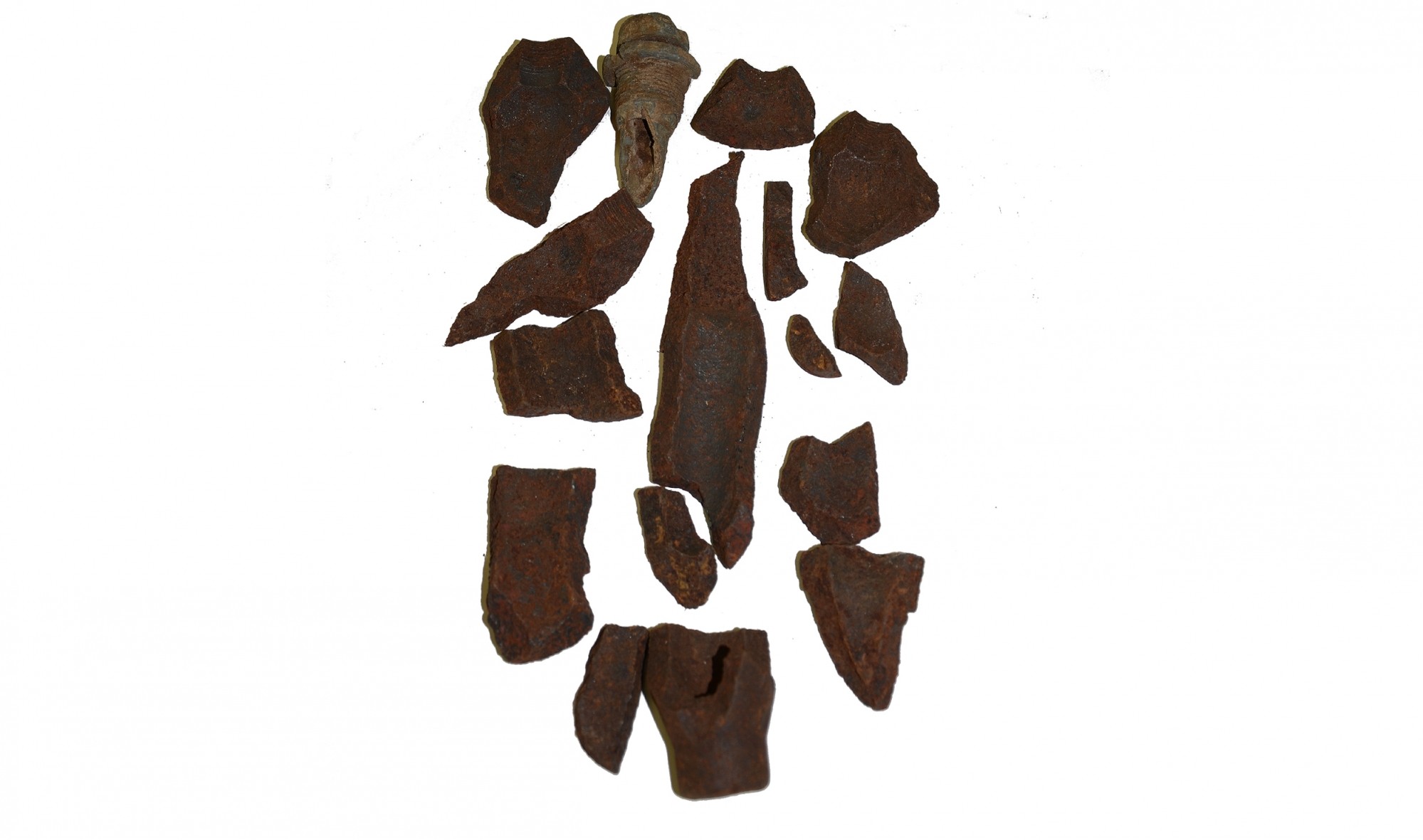 US 3 IN GROUND BURST SCHENKL SHELL FROM ANTIETAM — Horse Soldier